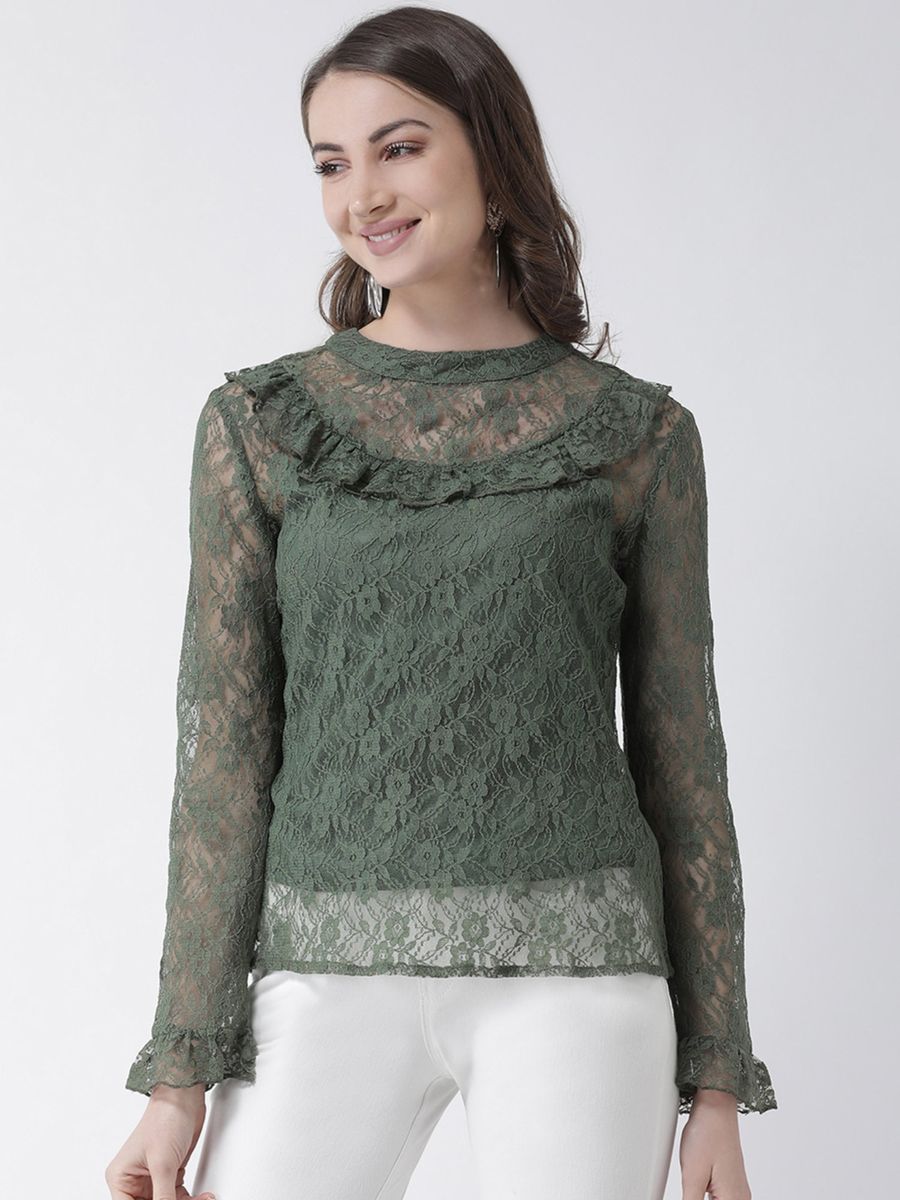 Buy Net Tops For Women At Upto 60% Off Online In india
