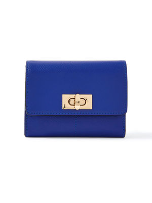 Buy Accessorize London Womens Faux Leather Cobalt Sandra Wallet Online