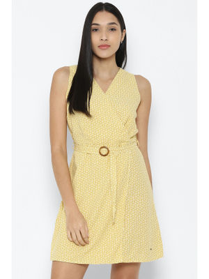 Buy Allen Solly Yellow Dress Online
