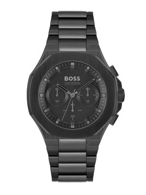Buy Boss Taper Chronograph Black Octagon Dial Men Watch - 1514088 Online