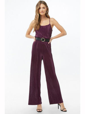 Forever 21 Jumpsuits : Buy Forever 21 Cami Micro-Pleat Jumpsuit Online ...