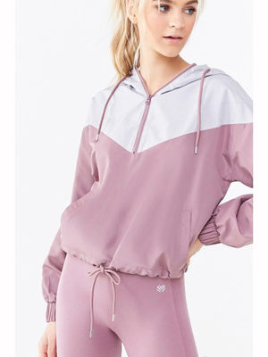 Forever 21 Sweatshirts : Buy Forever 21 Active Colorblock Anorak Online ...