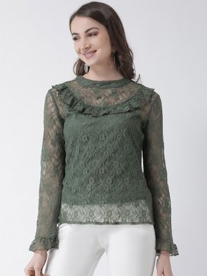Net Top Online - Buy Netted Tops For Women Online | Nykaa Fashion