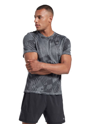 Buy Reebok OSR JACQUARD TEE Grey Running T-Shirt Online