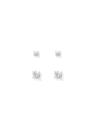 Buy Forever New Maya 2 Pack Real Plated Cz Studs Online