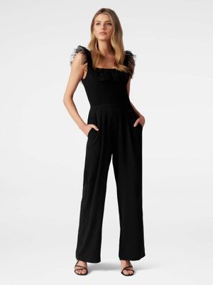Forever New Jumpsuits : Buy Forever New Mercy Ruffle Sleeve Jumpsuit (4 ...