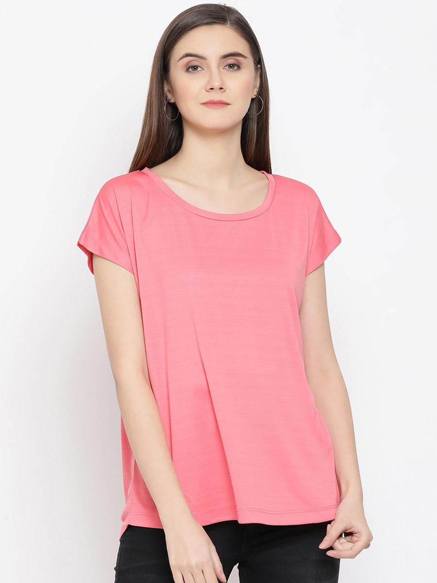 Buy Stylish Women's Pink T-shirt Collection At Best Prices Online
