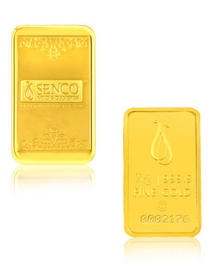Buy Senco Gold 24k (999.9) 5 gm Yellow Gold Coin Online