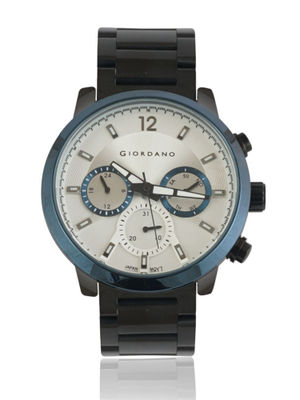 Buy Giordano Men's Off-White Round Analog Watch Online