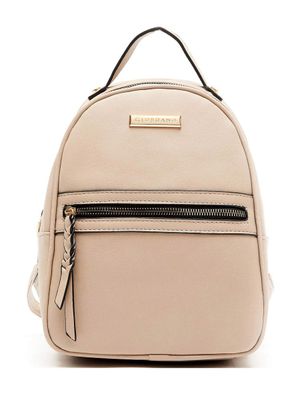 Buy Giordano Beige Solid Backpack Online