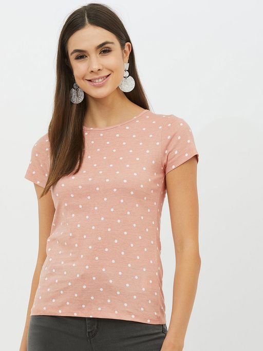 Buy Stylish Women's Pink T-shirt Collection At Best Prices Online