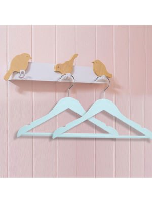 Baby Moo Organizer : Buy Baby Moo Sturdy Blue Baby Hanger Set of 5 ...