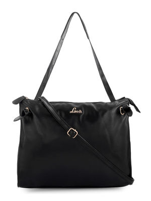 Buy Lavie Daintree Women's Medium Satchel (Black) (M) Online