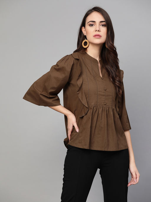 Buy Stylish Bell Sleeves Tops Collection At Best Prices Online
