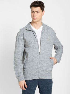 Buy Jockey Grey Snow Melange Jacket online