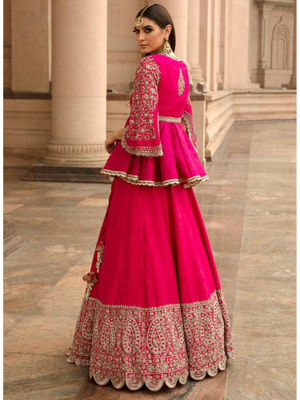 Lacha Dress Online: Buy Designer Ladies Lacha At Best Prices | Nykaa ...