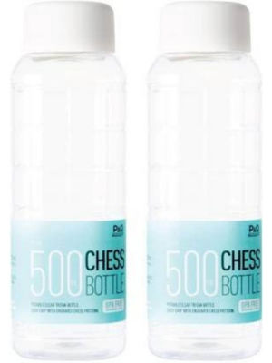 Buy Lock & Lock Clear Chess Water Bottle (Pack of 2) Online