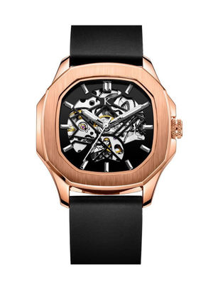 Buy Kredo Men OTUS Rose Gold Automatic Skeleton Analogue Watch-KW043 Online