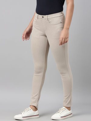 Buy Go Colors Women Printed Premium Super Stretch Jeggings Online