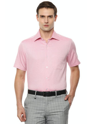 Louis Philippe Formal Shirts : Buy Louis Philippe Pink Formal Shirt ...
