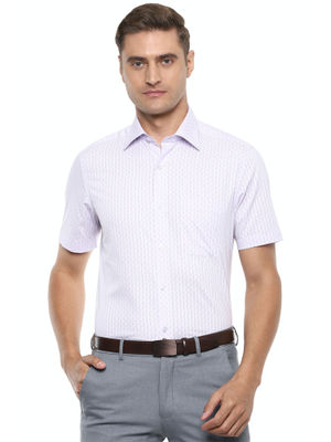 Louis Philippe Formal Shirts : Buy Louis Philippe Purple Formal Shirt ...
