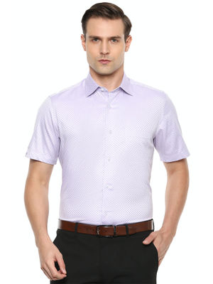 Louis Philippe Formal Shirts : Buy Louis Philippe Purple Formal Shirt ...