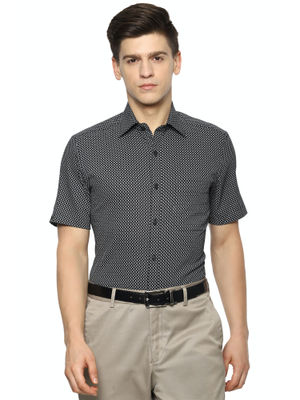 Louis Philippe Formal Shirts : Buy Louis Philippe Black Formal Shirt ...