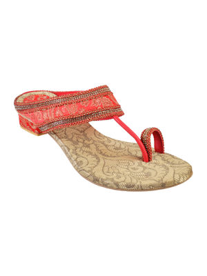 Metro heels_women : Buy Metro Solid Red Slip Ons Online | Nykaa Fashion