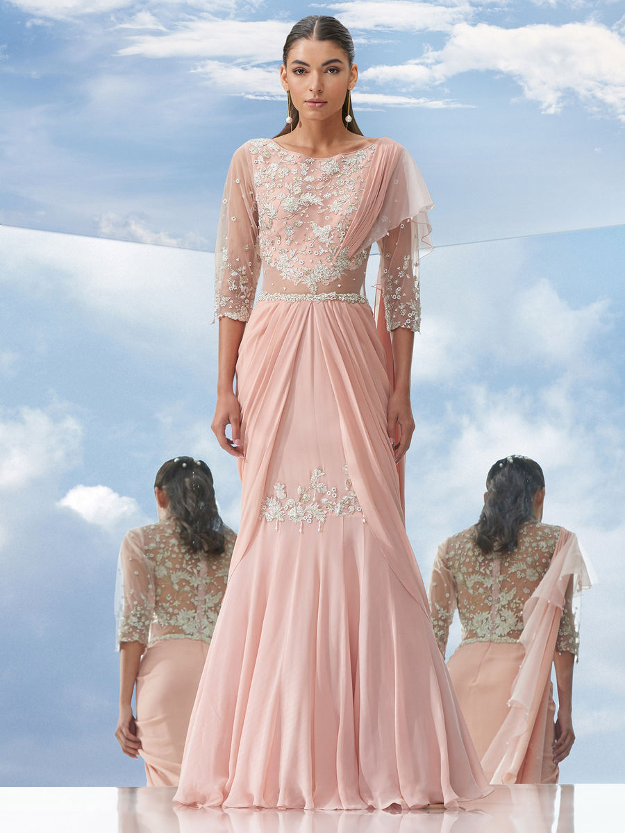 Buy Pre Draped Sarees Online with Classy and Easy to Wear Designs