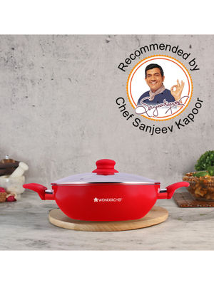 Buy Wonderchef Royal Velvet Individual - WOK with Lid 24cm Online