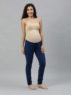 Buy Nejo Maternity Churidar - Blue Online