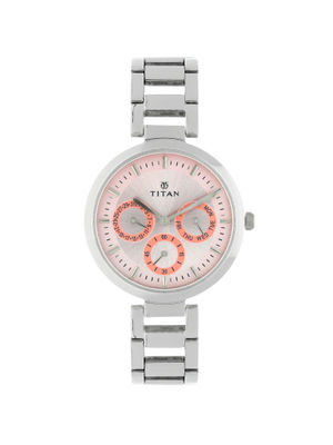Buy Titan Pink Analog Watch -NM2480SM05 Online