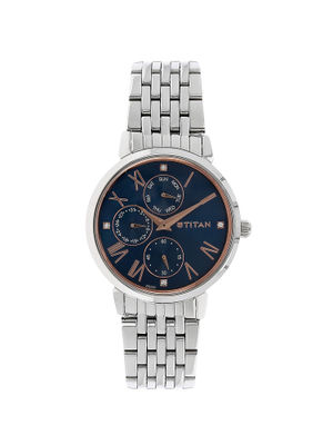 Buy Titan Navy Blue Analog Watch -NM2569SM01 Online