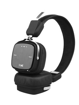 Buy boAt Rockerz 600 N Bluetooth Headphone With In-line Mic - Black Online
