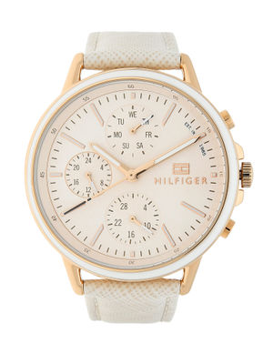 Buy Tommy Hilfiger Off White Round Dial Analog Watch - NBTH1781789 Online