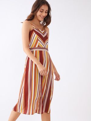 Zink London Dresses : Buy Zink London Multi-Color Printed Dress (S ...