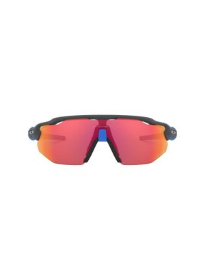 Buy Oakley Men UV Protected Red Lens Rectangle Sunglasses ...