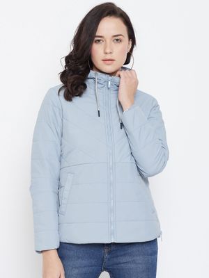 Octave Jackets and Coats : Buy Octave Blue Solid Jacket Online | Nykaa ...