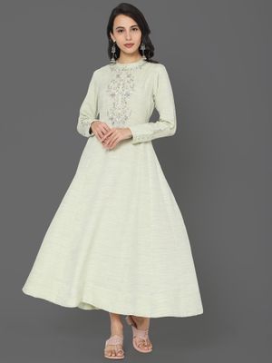 Ojas Designs maxi_dresses_women_indianwear : Buy Ojas Designs Pista ...
