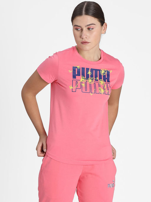 Buy Stylish Women's Pink T-shirt Collection At Best Prices Online