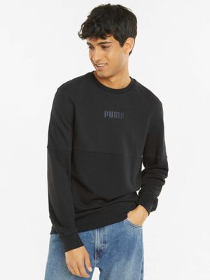 Puma Jackets and Sweatshirts : Buy Puma Modern Casual Crew Mens Black ...