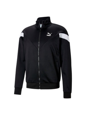 Buy PUMA Iconic MCS Regular Fit Men's Black Track Jacket Online