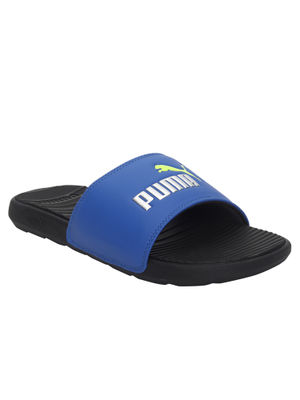 Puma sliders_men : Buy Puma Cool Cat Unisex Black Sliders Online ...