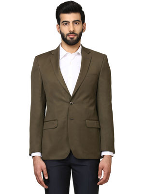 Raymond Blazers And Coats : Buy Raymond Medium Green Blazers Online ...
