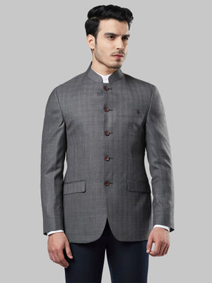 Raymond Blazers And Coats : Buy Raymond Medium Grey Blazers Online ...