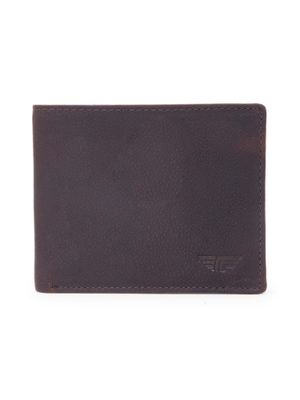 Buy Bond Street by Red Tape Men Dark Brown Leather Two Fold Wallet with ...