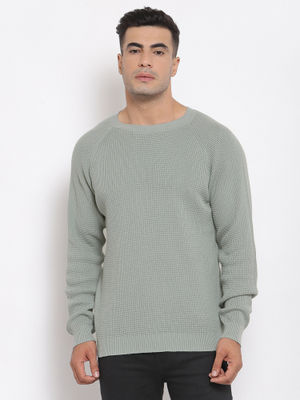 Buy Red Tape Mens Pastel Green Sweater Online