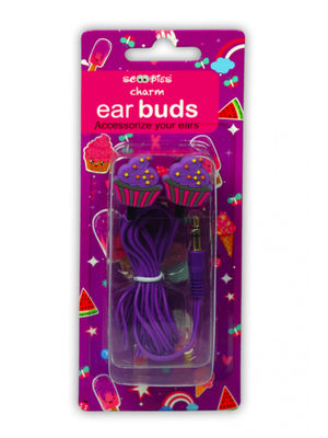 Buy Scoobies Cupcake Charm Earbuds Online