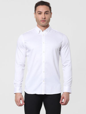 Buy SELECTED HOMME White Full Sleeves Shirt online