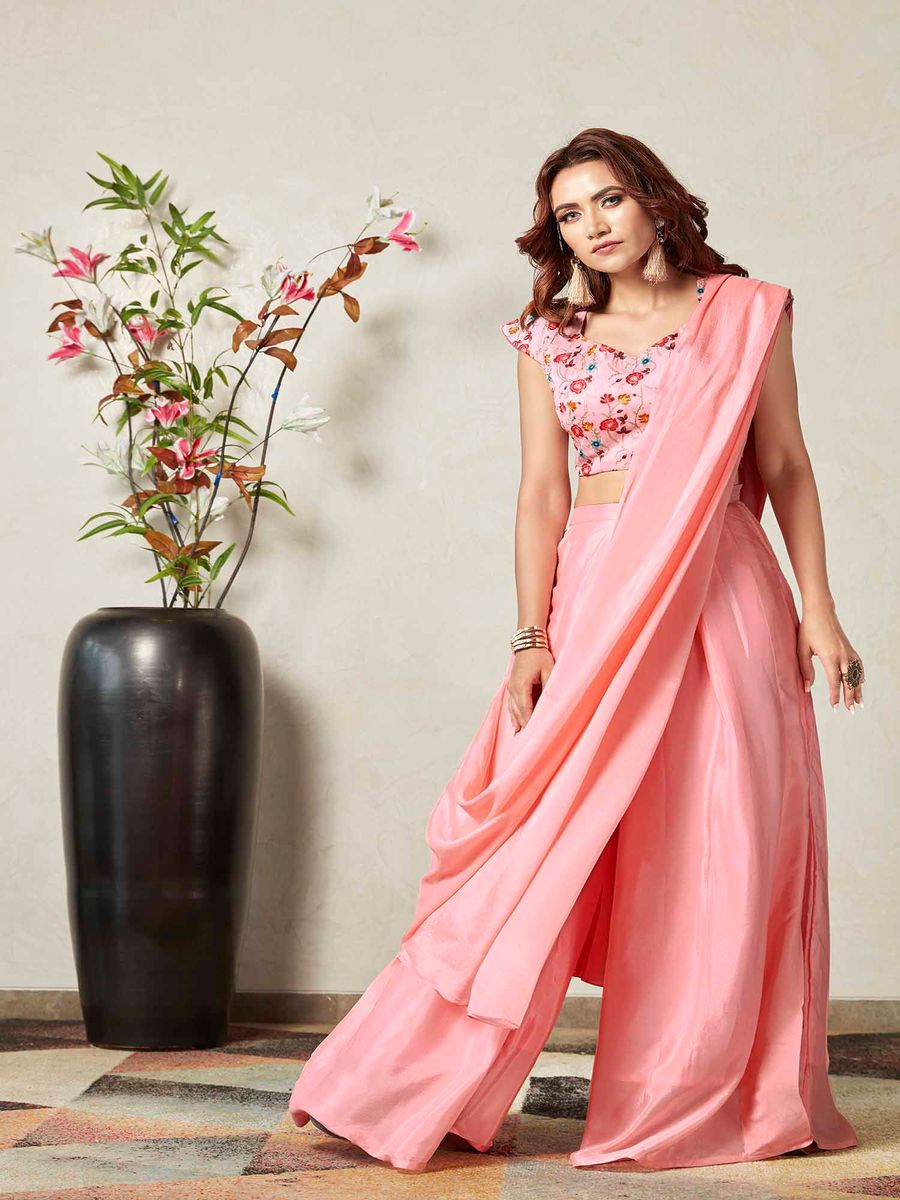 Buy Pre Draped Sarees Online with Classy and Easy to Wear Designs
